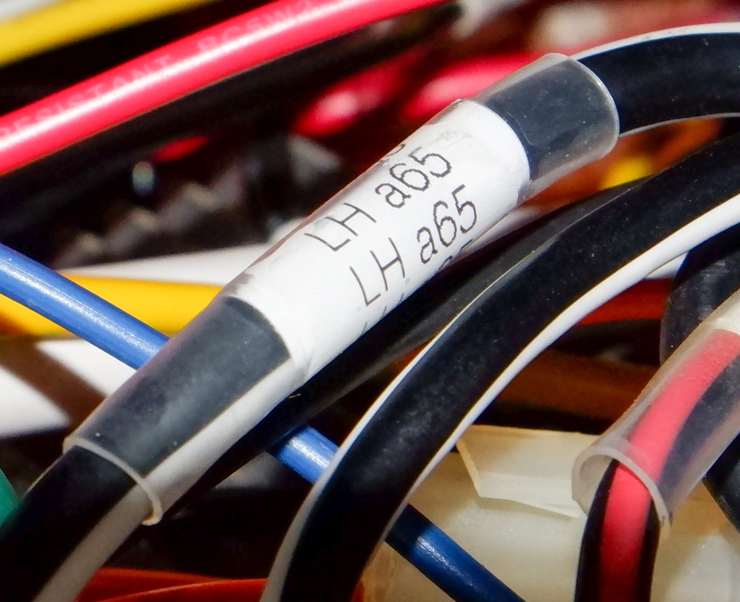 Easy Heat shrink Wire Labeling With A Brother P Touch Label maker Panbo