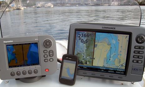 A57, iPhone, & HDS-10 - Navionics everywhere - Panbo