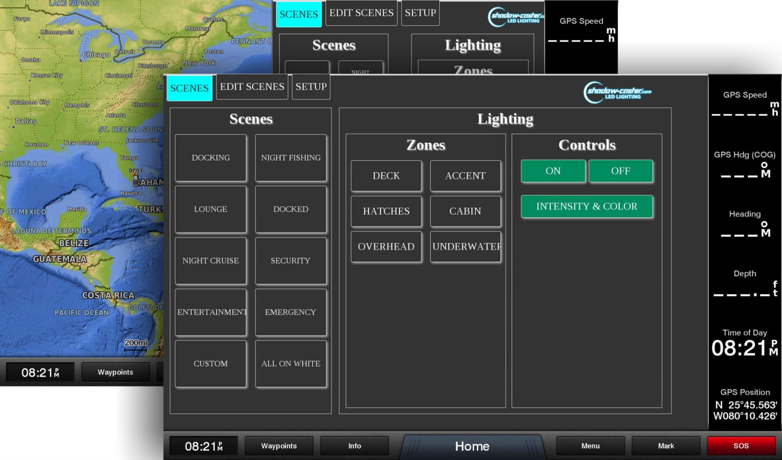 Garmin OneHelm (HTML5) #1: Lumishore, Seakeeper, and Shadow-Caster - Panbo