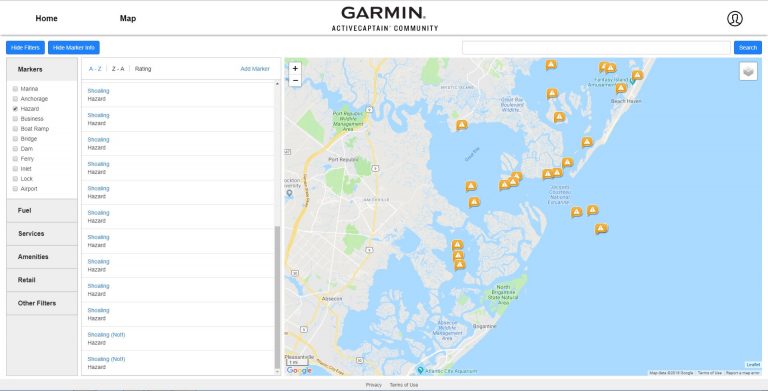 Garmin's new ActiveCaptain Community site, what's good and what's not ...