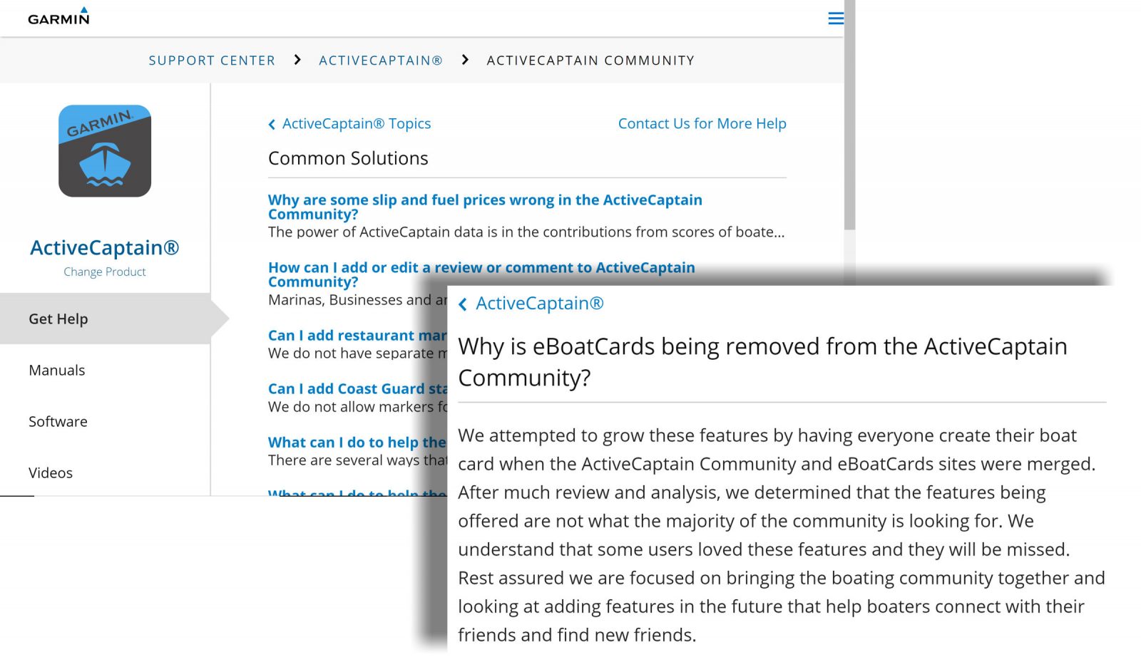 Garmin's new ActiveCaptain Community site, what's good and what's not ...
