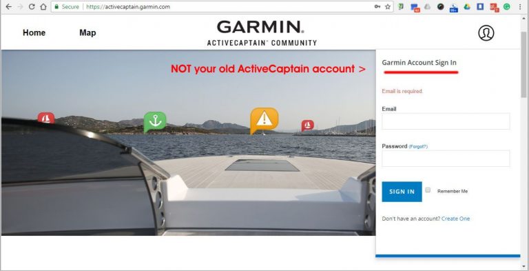 Garmin's new ActiveCaptain Community site, what's good and what's not ...