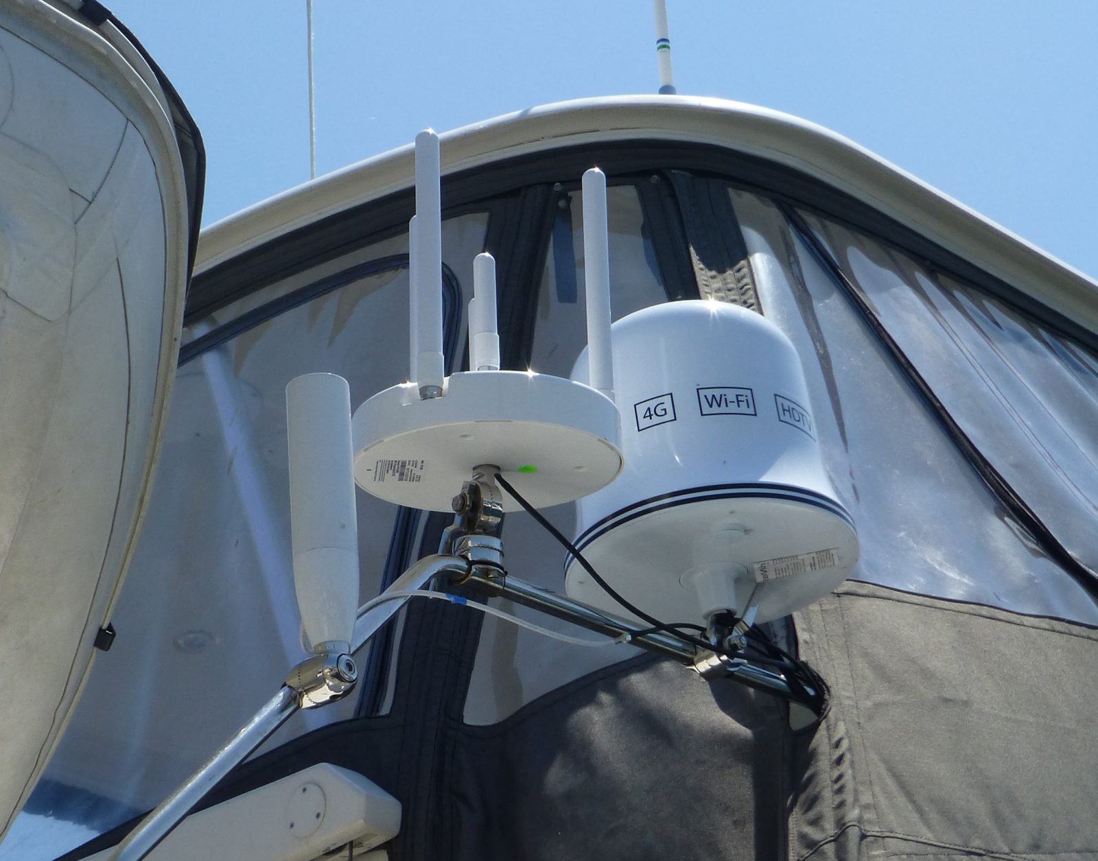 Winegard Connect marine WiFi and cell internet connection, simple and ...