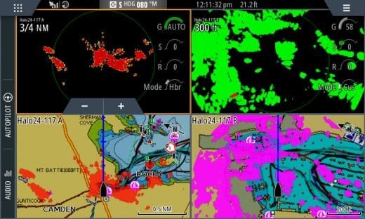 Navico Halo24 & Raymarine Quantum2 radars, Gizmo goes full Doppler - Panbo
