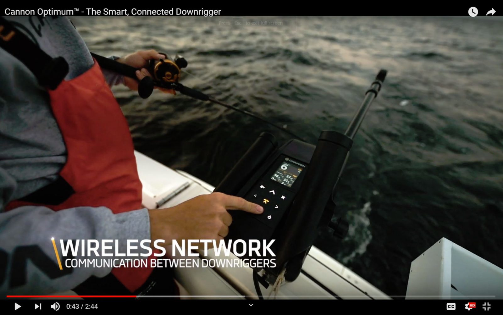Cannon Modernizes Downrigger Technology with Connected Optimum ...