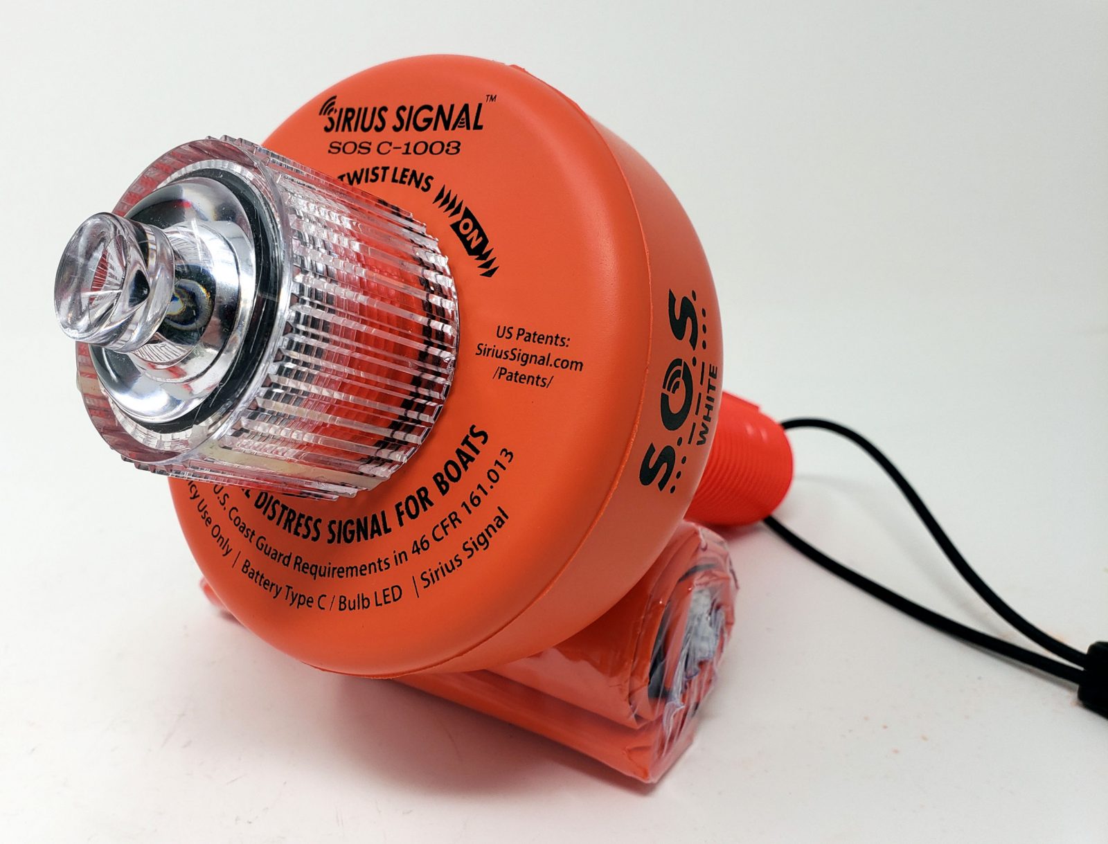 Sirius Signal announces new dual color & white SOS distress lights - Panbo