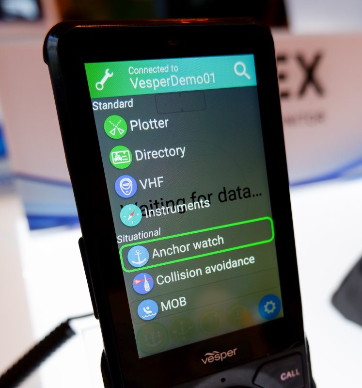 Vesper unveils Cortex - combination AIS, VHF radio and boat monitor - Panbo
