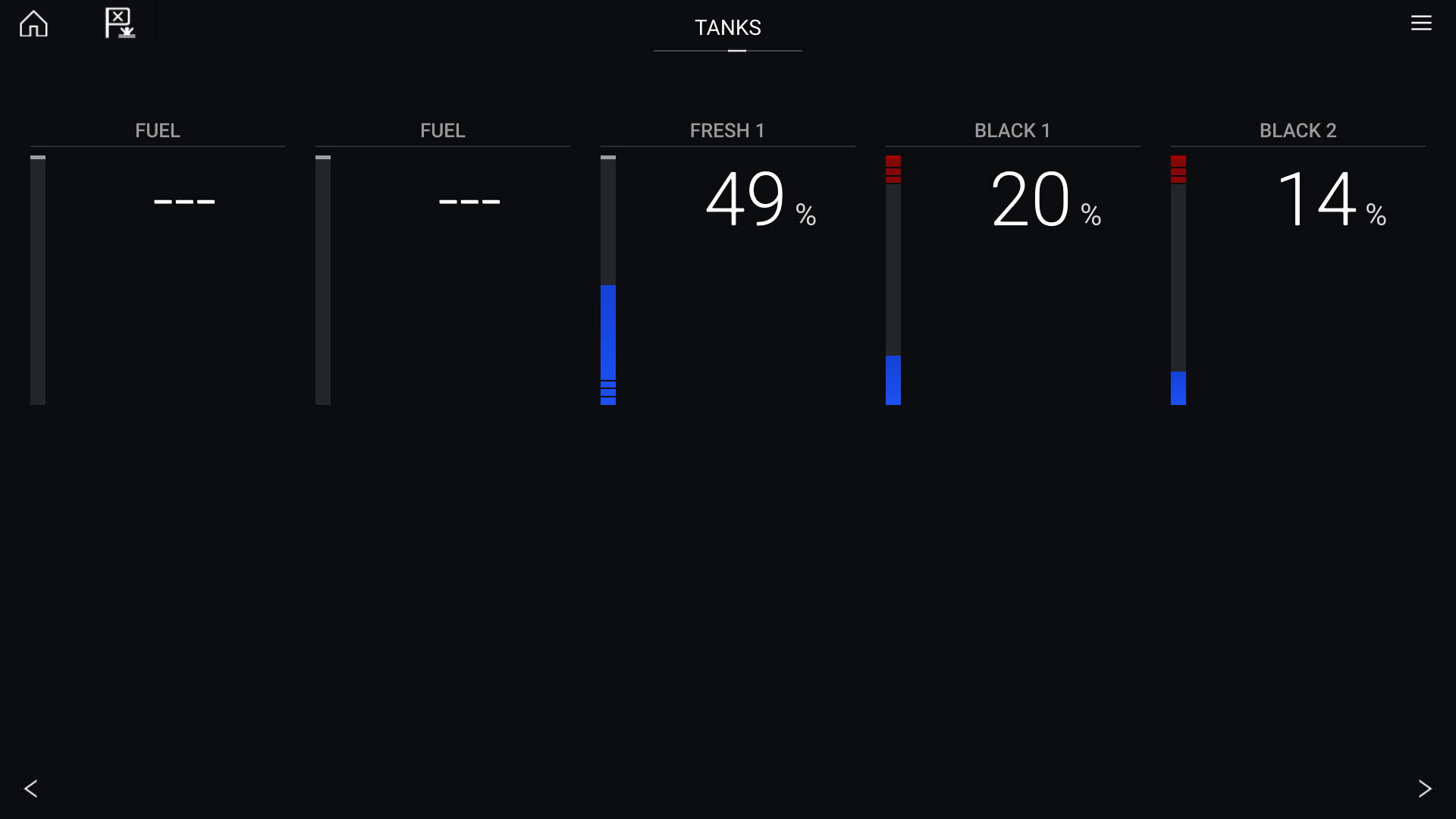 Better waste tank monitoring with Maretron - Panbo