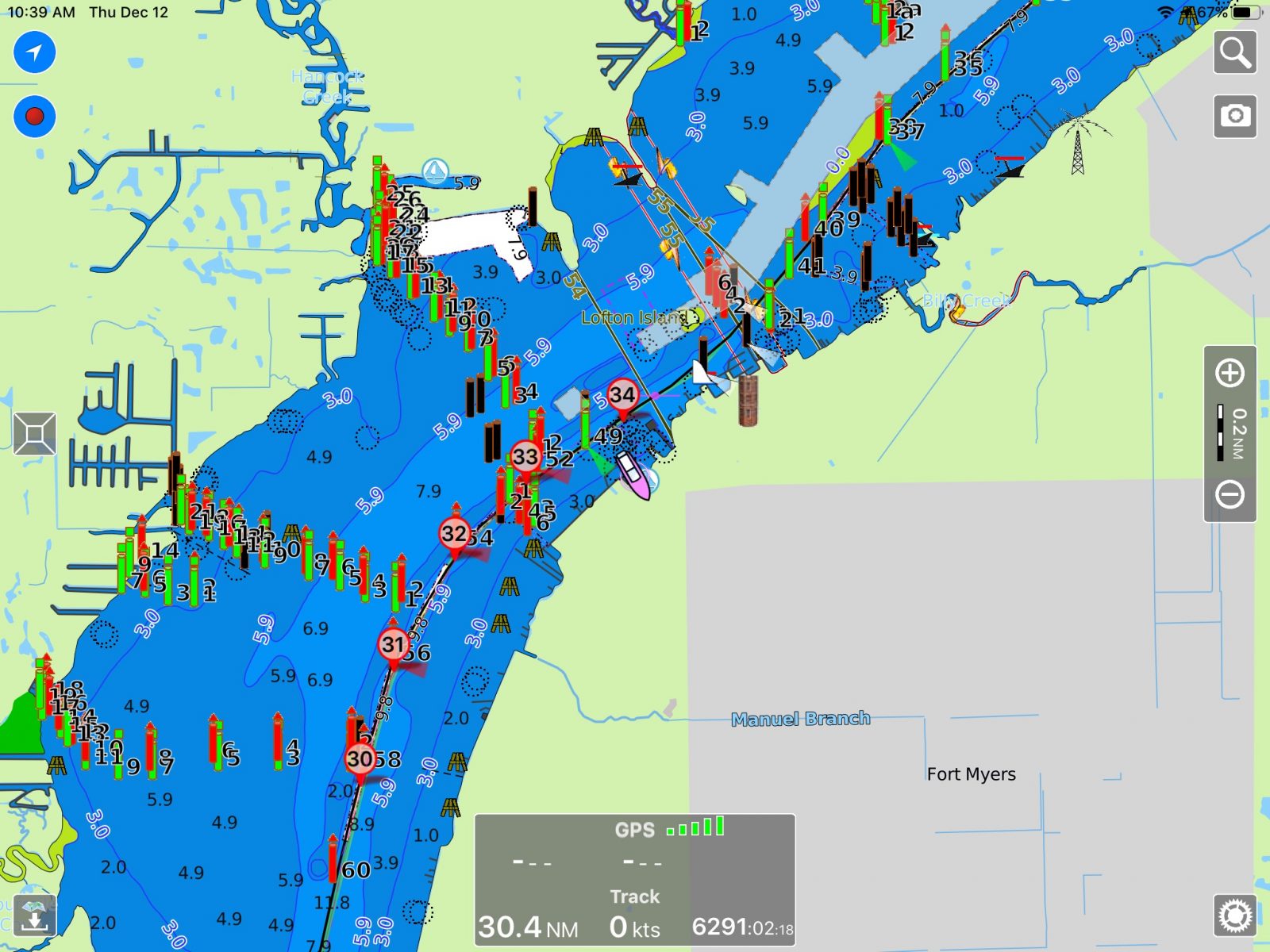 Aqua Map Version 20, fast scrolling and new features - Panbo