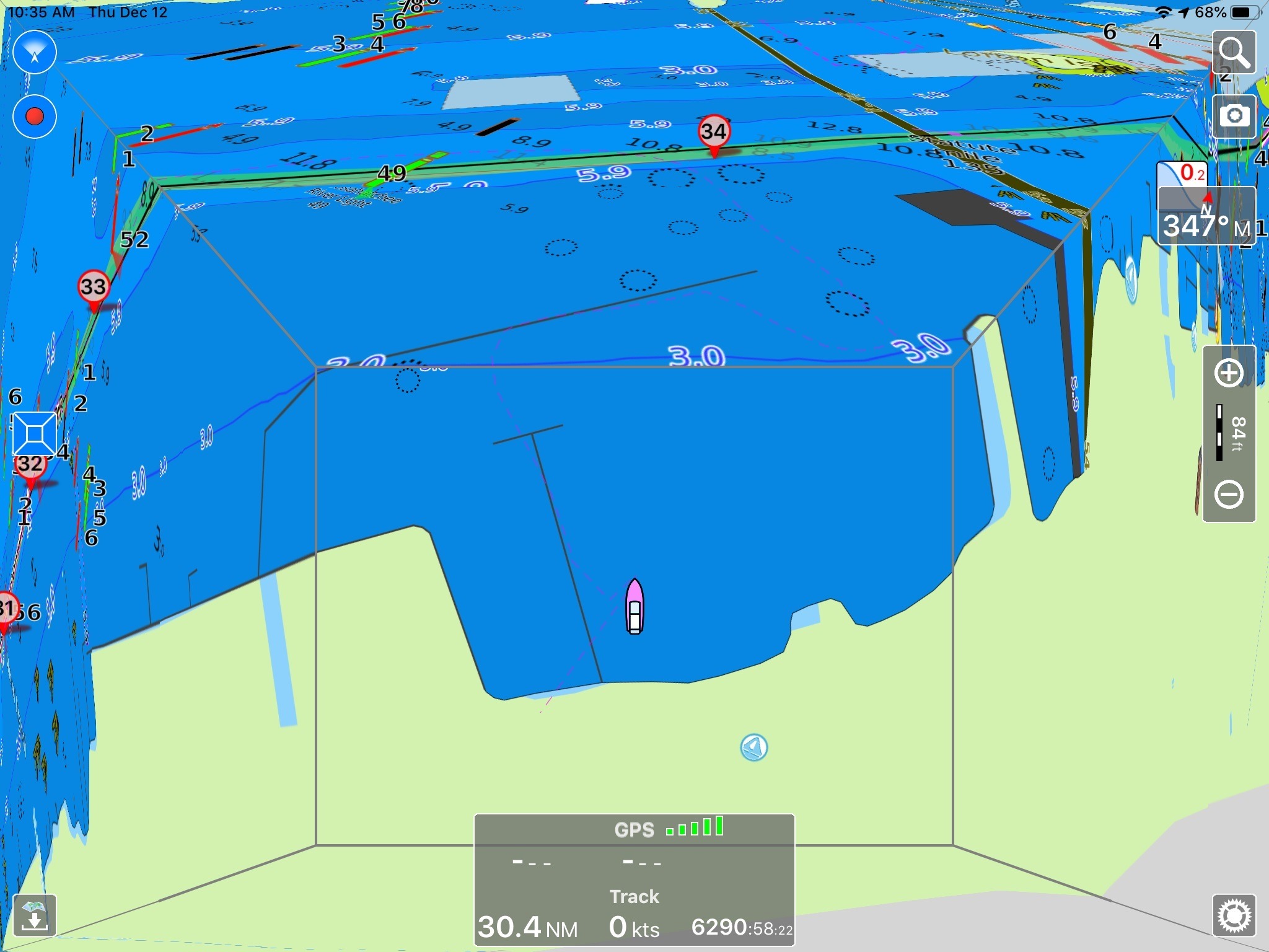 Aqua Map Version 20, fast scrolling and new features - Panbo