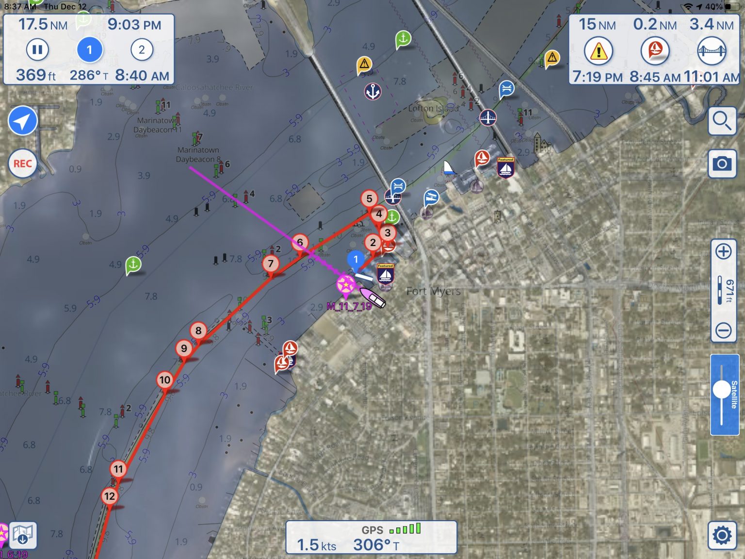 Aqua Map Version 20, fast scrolling and new features - Panbo