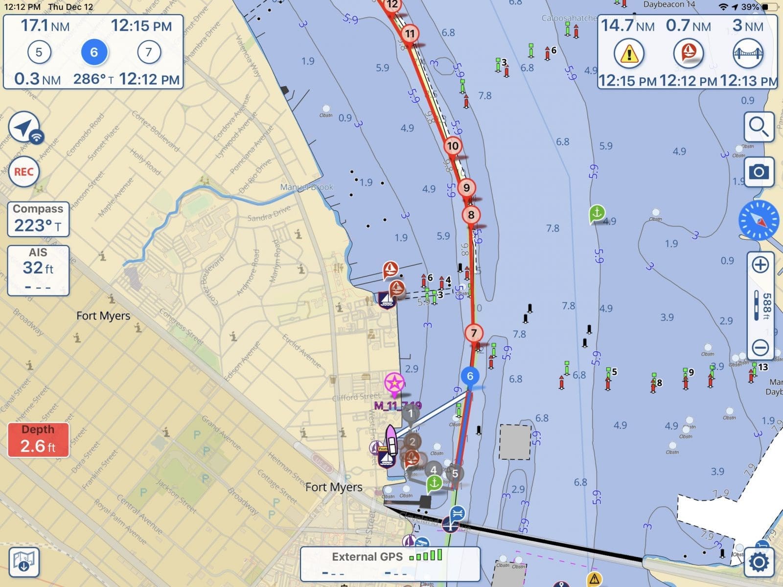 Aqua Map Version 20, fast scrolling and new features - Panbo