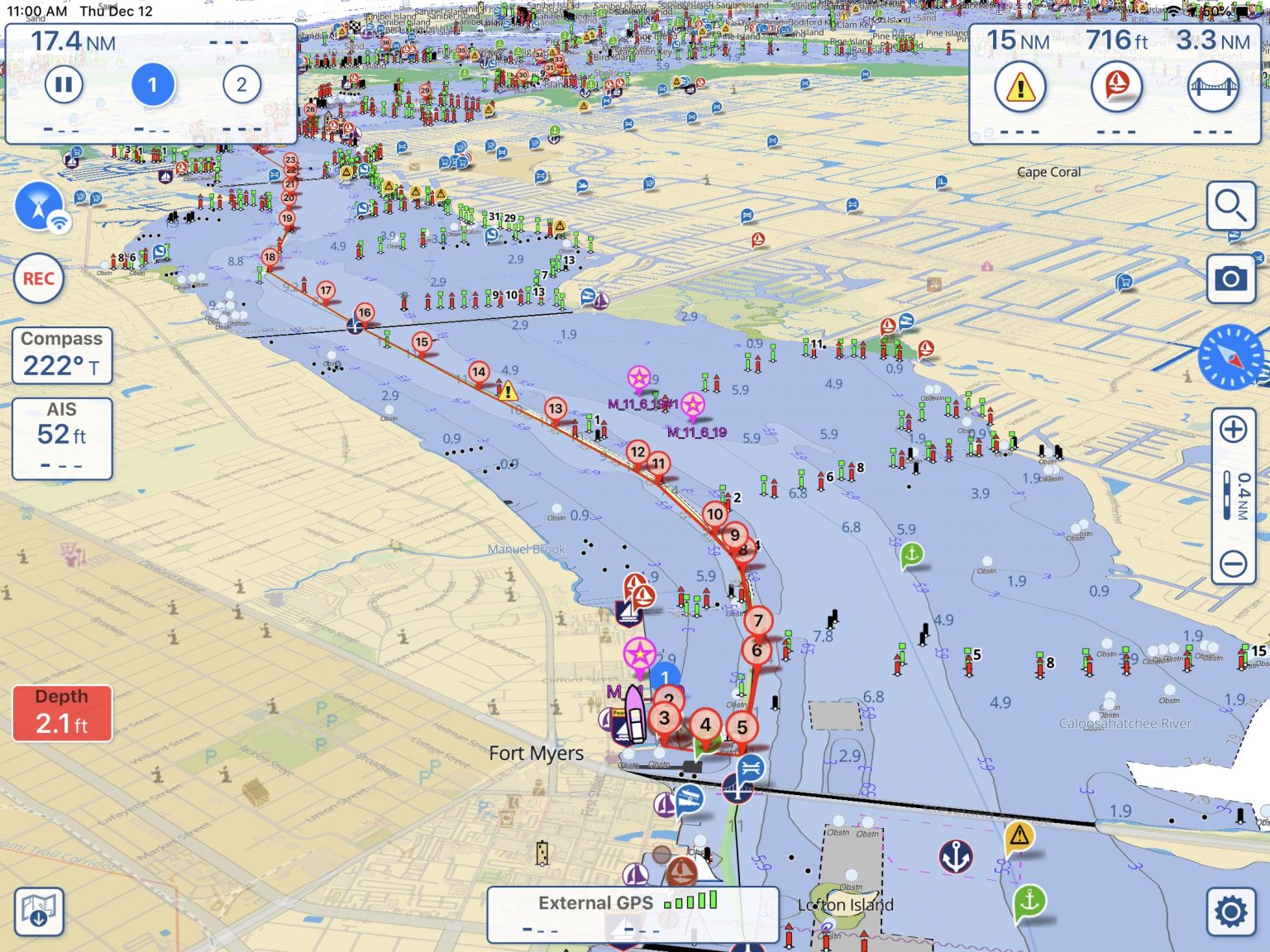 Aqua Map Version 20, fast scrolling and new features - Panbo