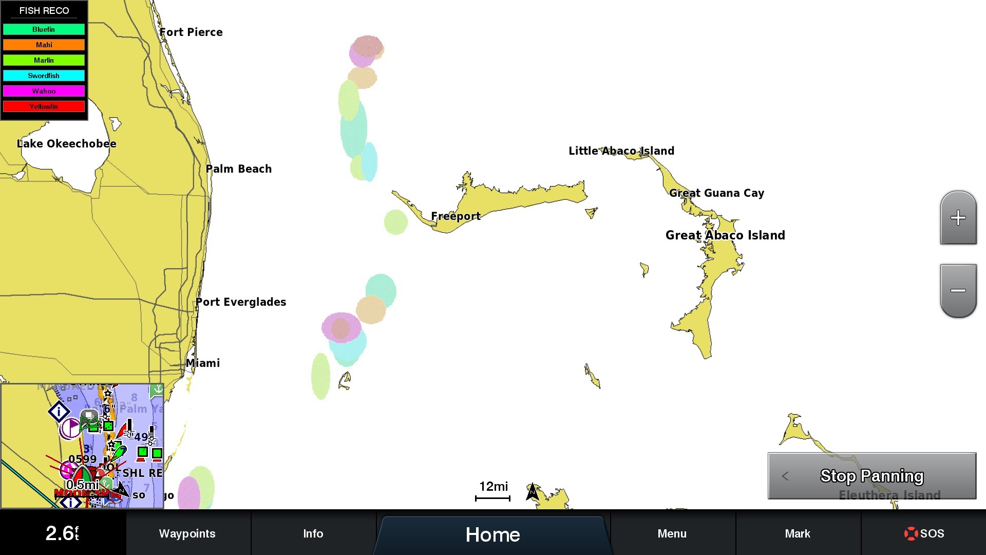 SiriusXM and Garmin GXM 54 add Fish Mapping to satellite weather - Panbo