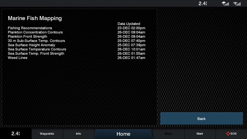 SiriusXM and Garmin GXM 54 add Fish Mapping to satellite weather - Panbo