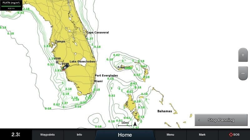 SiriusXM and Garmin GXM 54 add Fish Mapping to satellite weather - Panbo