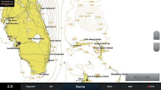 SiriusXM and Garmin GXM 54 add Fish Mapping to satellite weather - Panbo