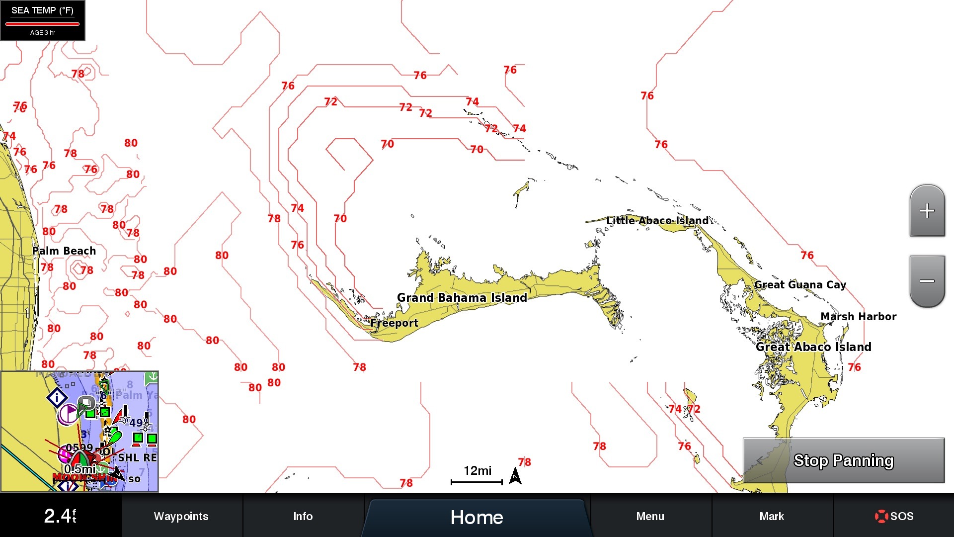 SiriusXM and Garmin GXM 54 add Fish Mapping to satellite weather - Panbo