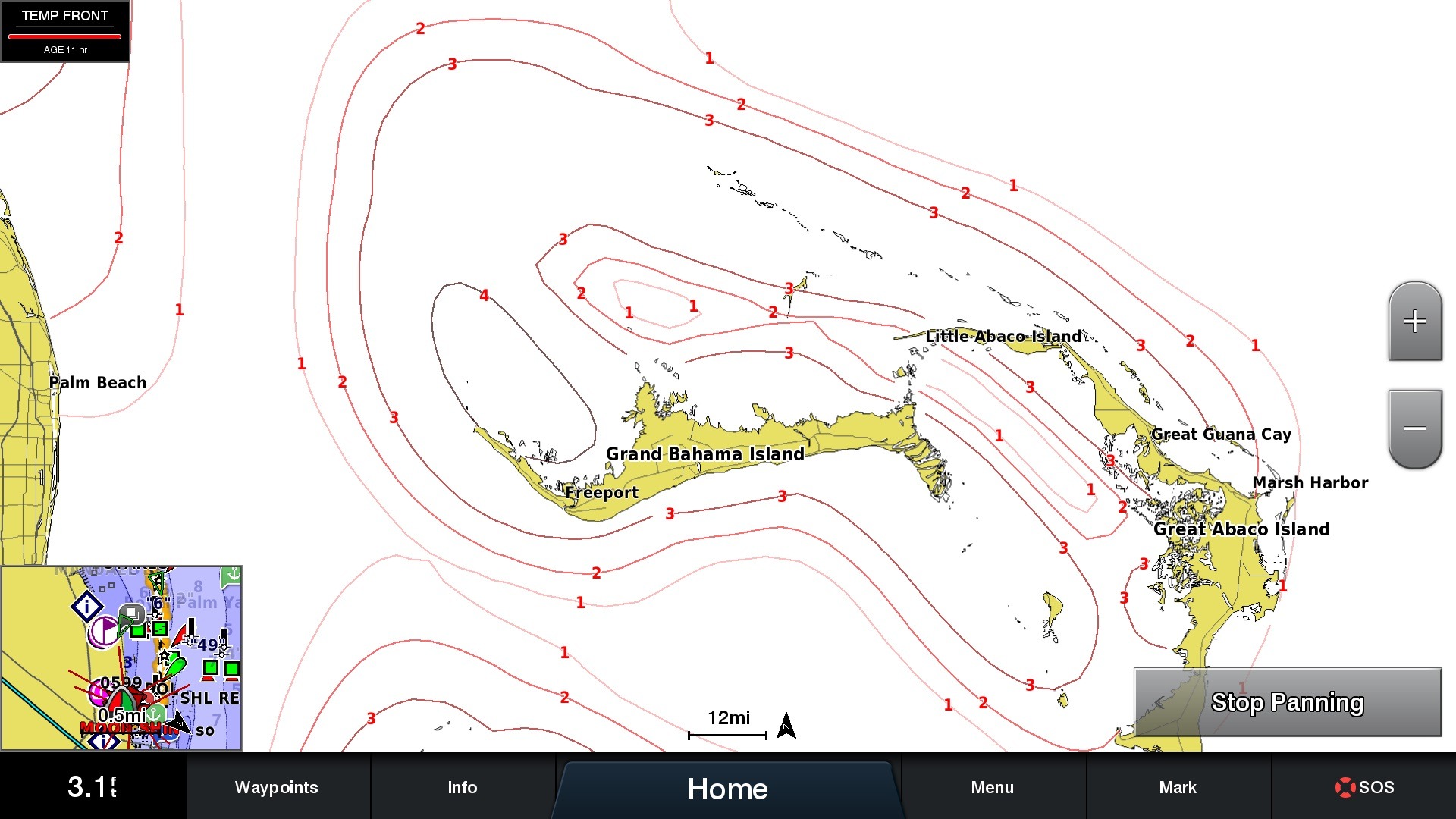 SiriusXM and Garmin GXM 54 add Fish Mapping to satellite weather - Panbo