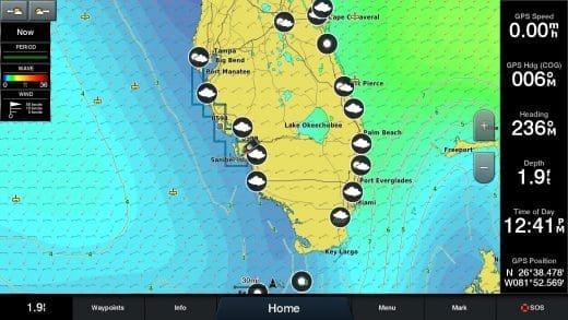 SiriusXM and Garmin GXM 54 add Fish Mapping to satellite weather - Panbo