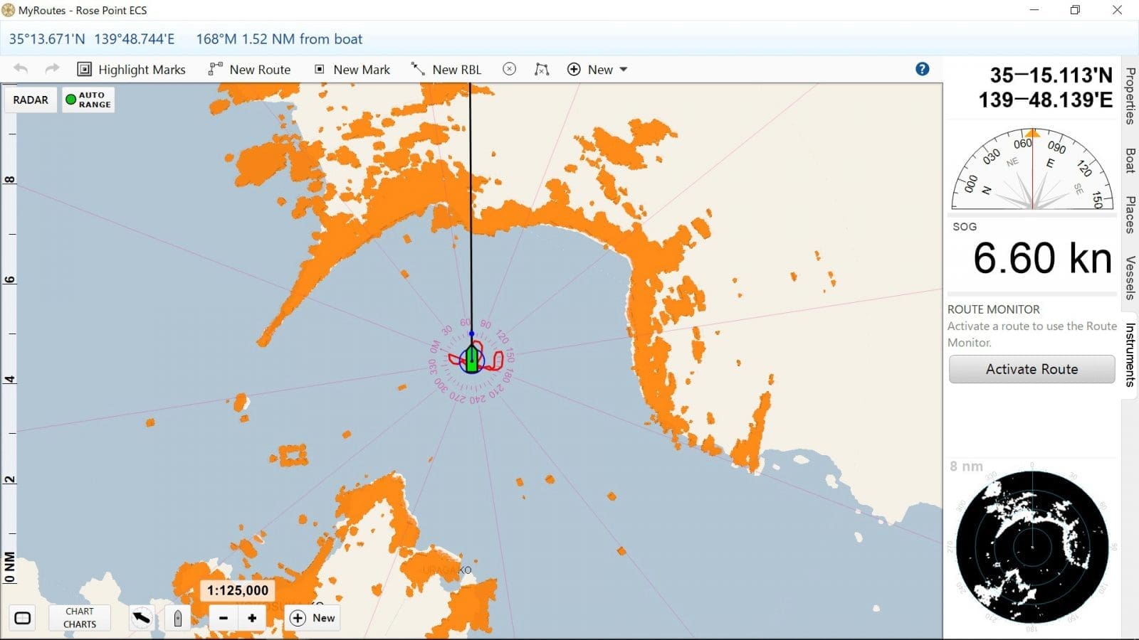 MIBS2020: Koden MDS-11R RADARpc, radar for Coastal Explorer - Panbo