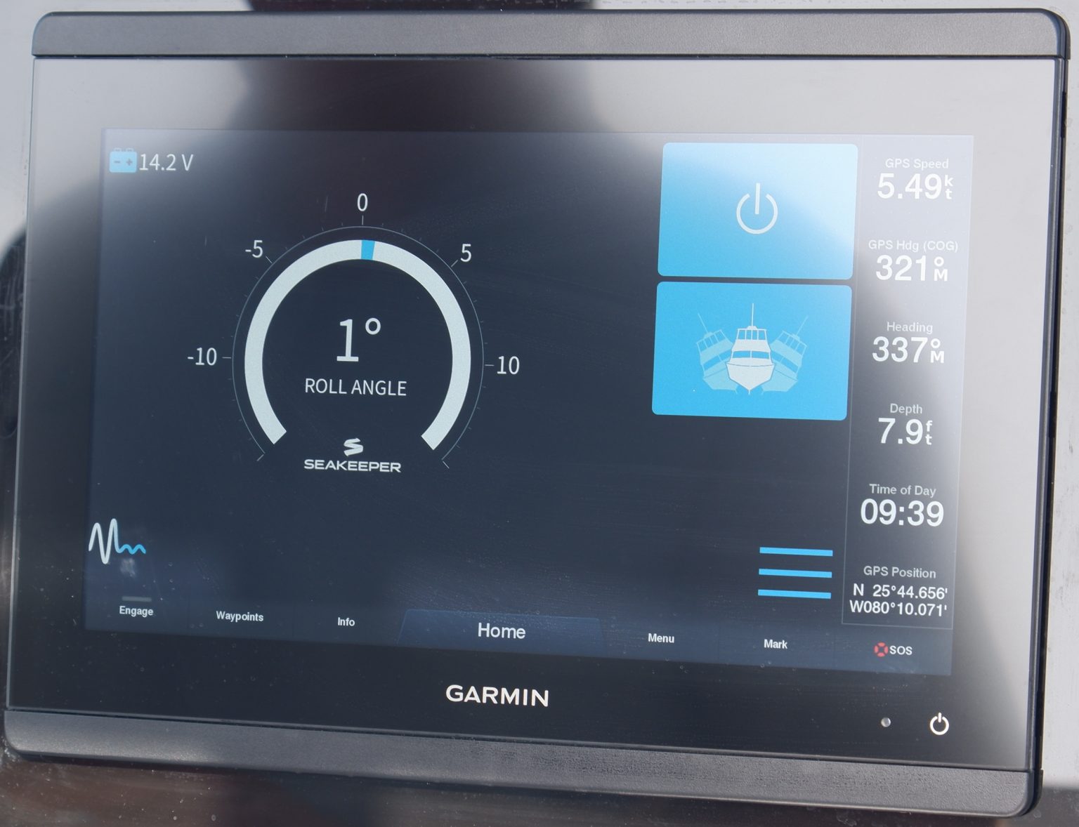 MIBS2020: Seakeeper 1 small boat gyro stabilization - Panbo