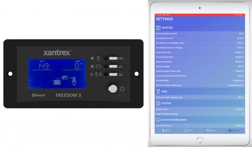 Xantrex launches a new Bluetooth remote panel - Panbo