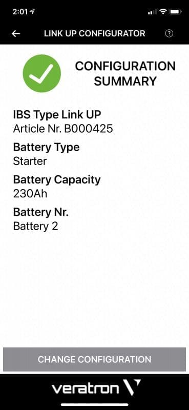 Veratron LinkUp battery monitor, innovative configuration and NMEA 2000 ...