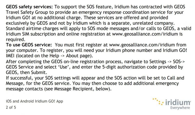 Garmin buys GEOS, good or bad for SEND distress services? - Panbo