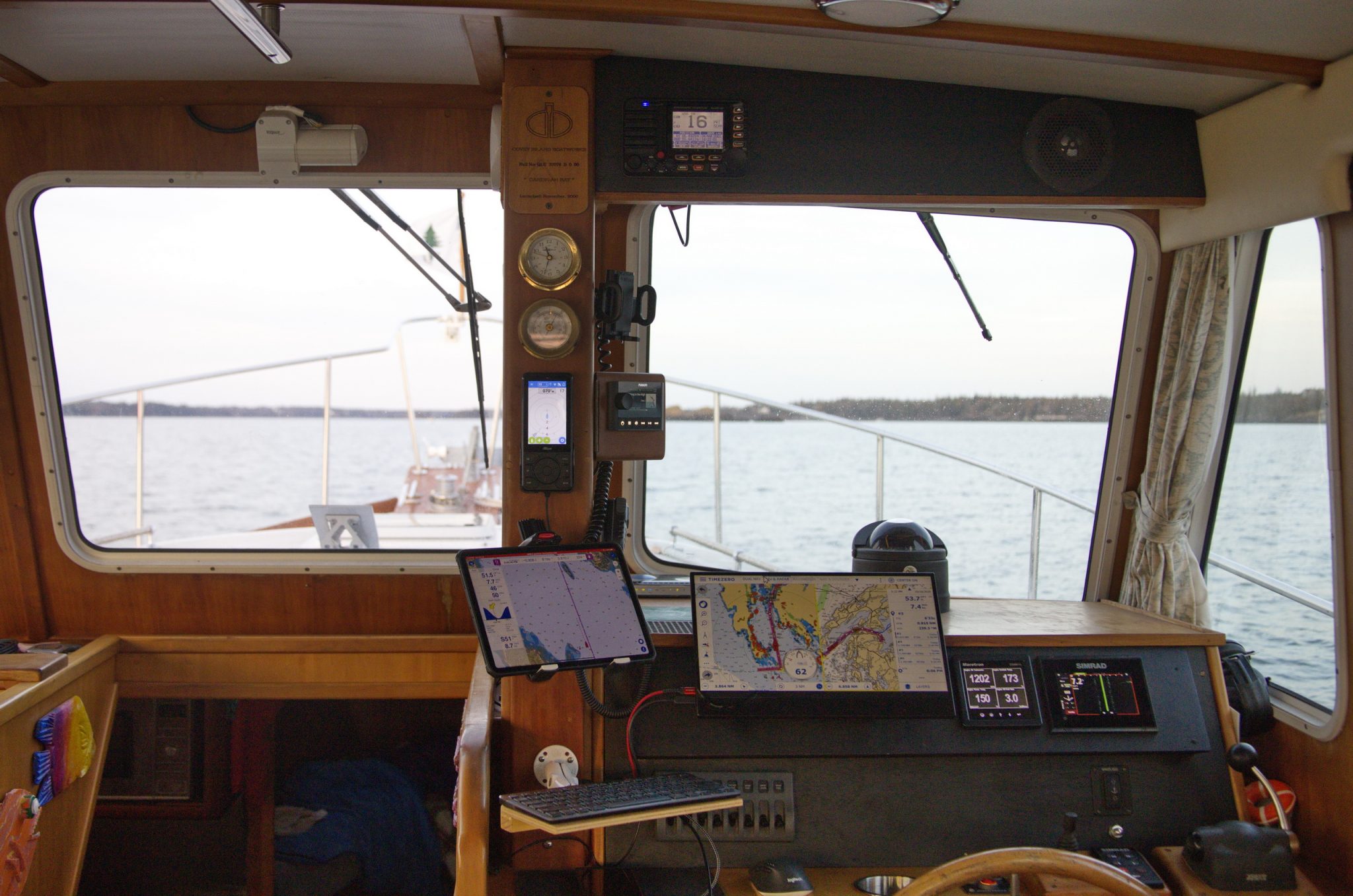 Helm ergonomics #2: Gizmo’s pilothouse - Panbo