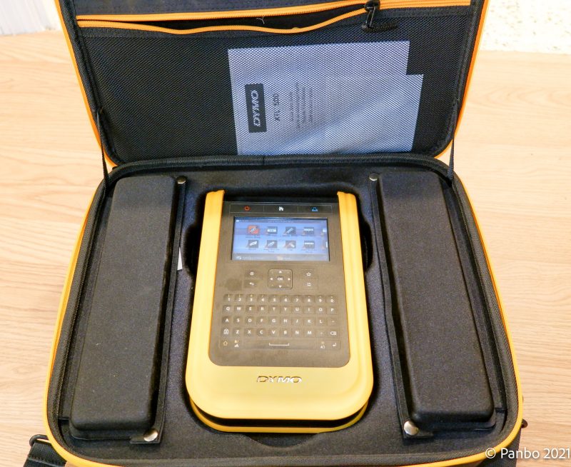 Dymo XTL labeler, premium quality labels at a premium price - Panbo