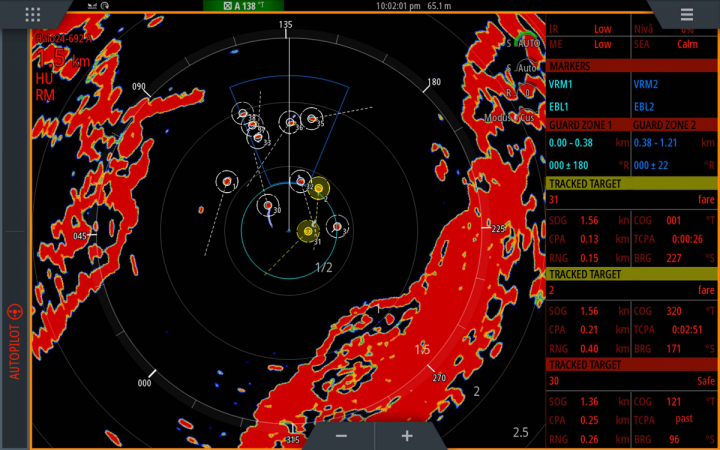 New Radar Safety Features Highlight Latest Simrad Software Release - Panbo
