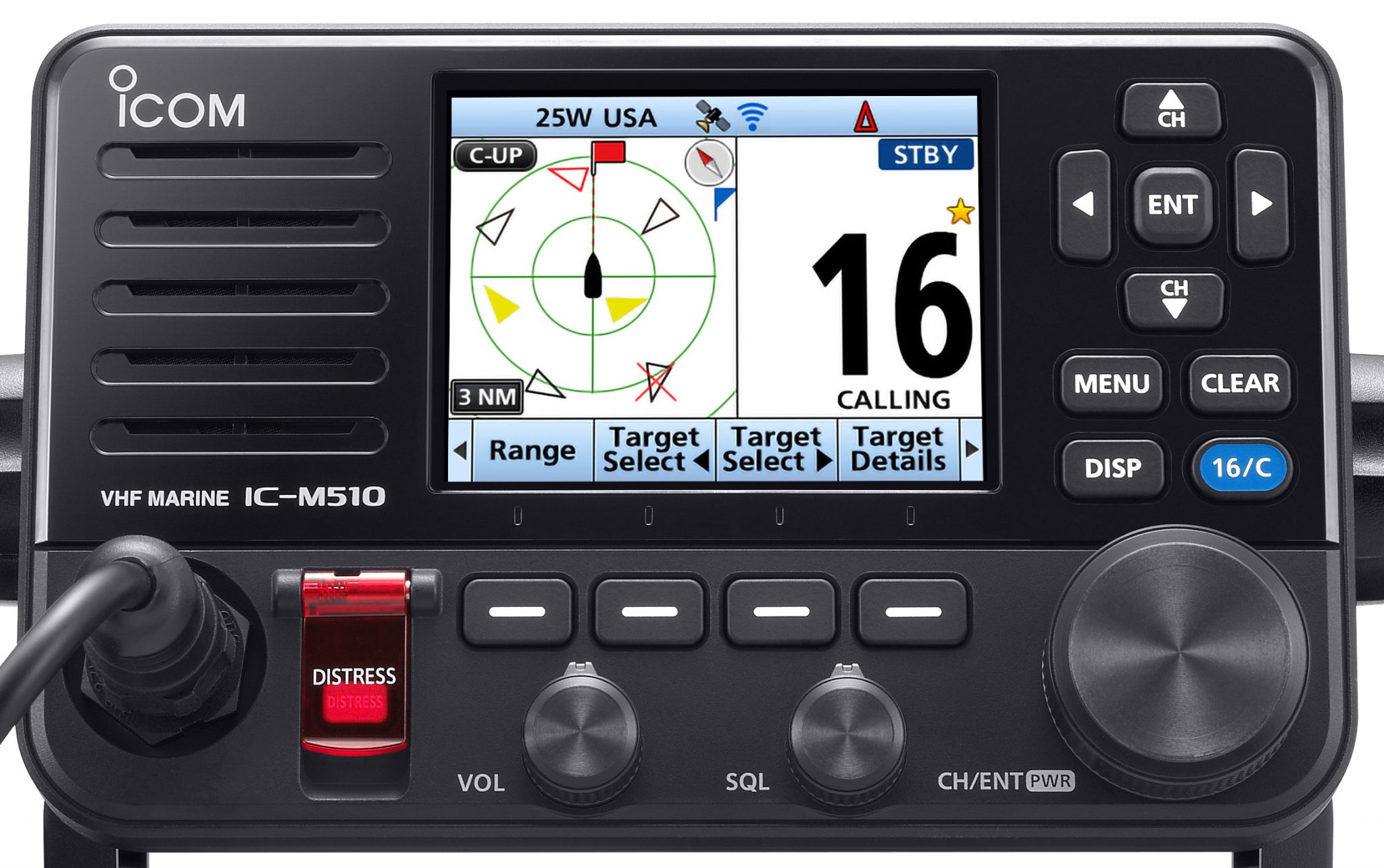Icom M510, marine VHF meets smartphone - Panbo