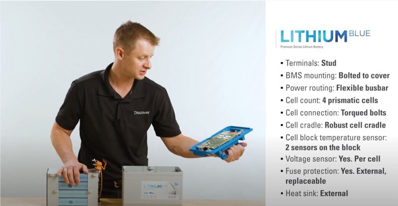 Discover Battery's Lithium Blue LiFePO4, a premium drop-in - Panbo