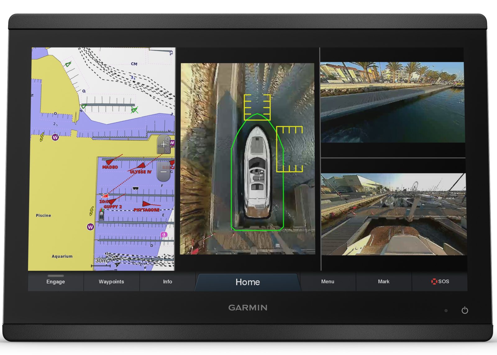 Garmin announces Surround View, the first 360 bird's-eye view marine ...