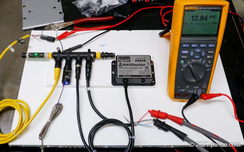 NMEA 2000 network troubleshooting with Digital Yacht, Actisense, and ...