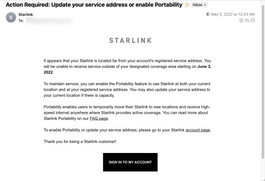 Starlink Portability announced and available - Panbo