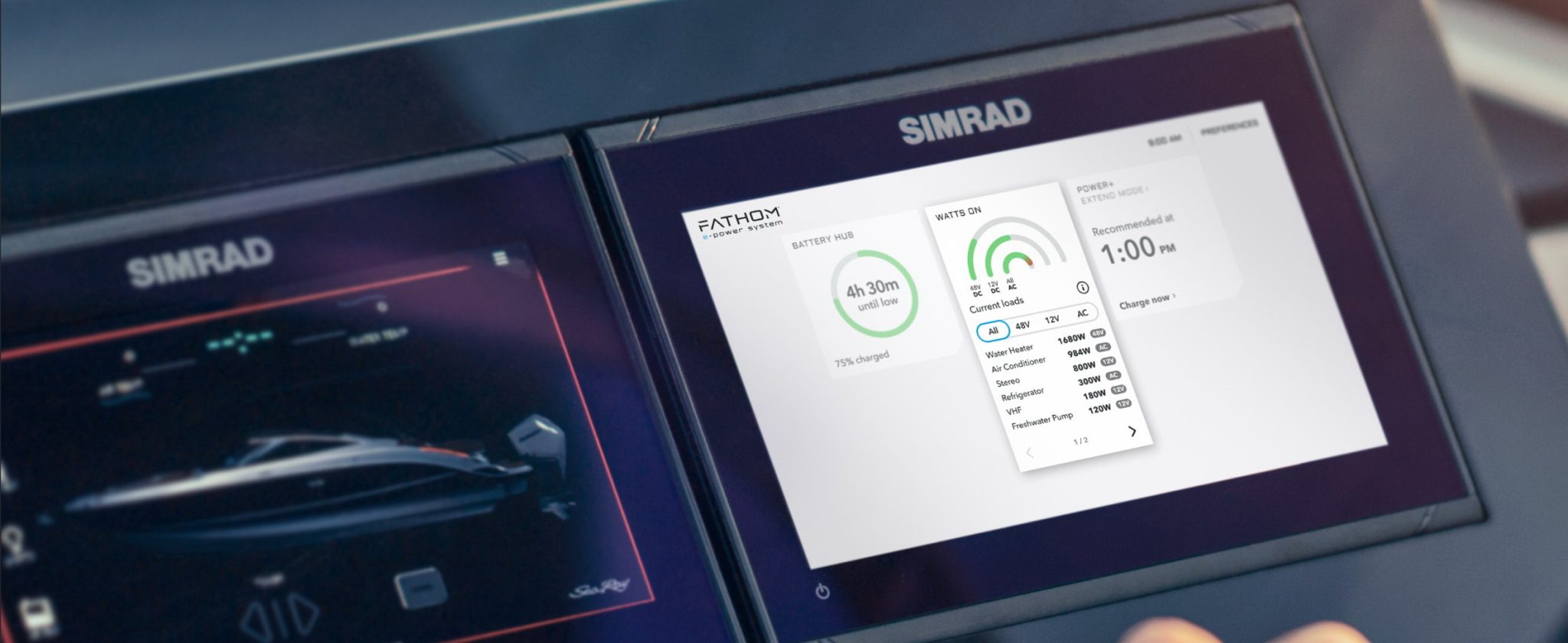 Navico Group Bolsters ACES Strategy with New Fathom e-Power System - Panbo