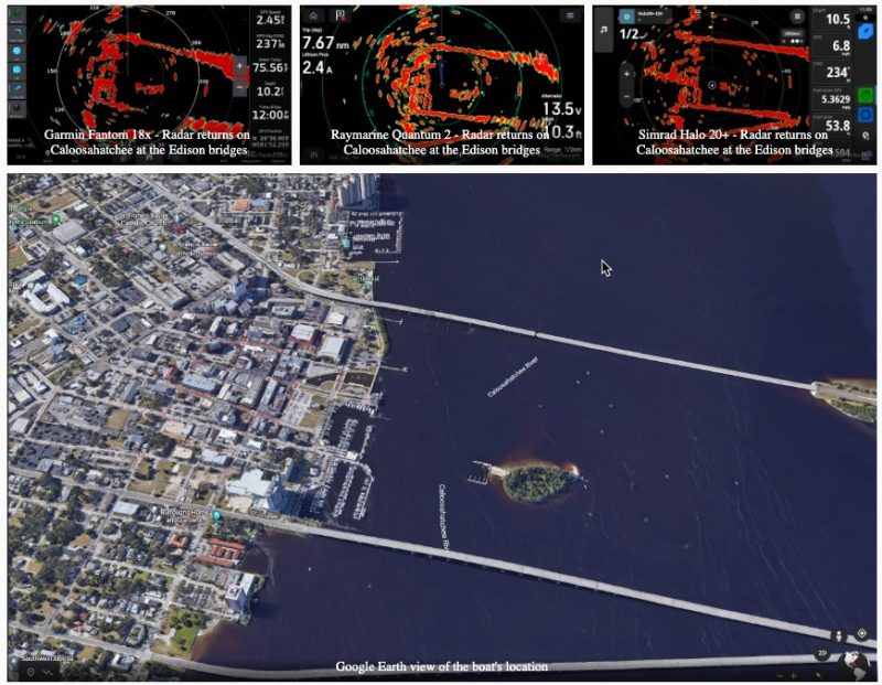 Garmin Radar & Maretron Compass, puzzles! - Panbo