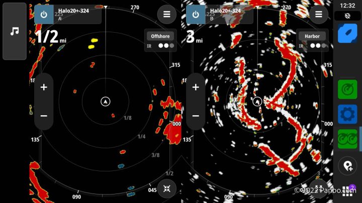 Garmin, Raymarine, and Simrad enclosed radars compared, part 2 - Panbo