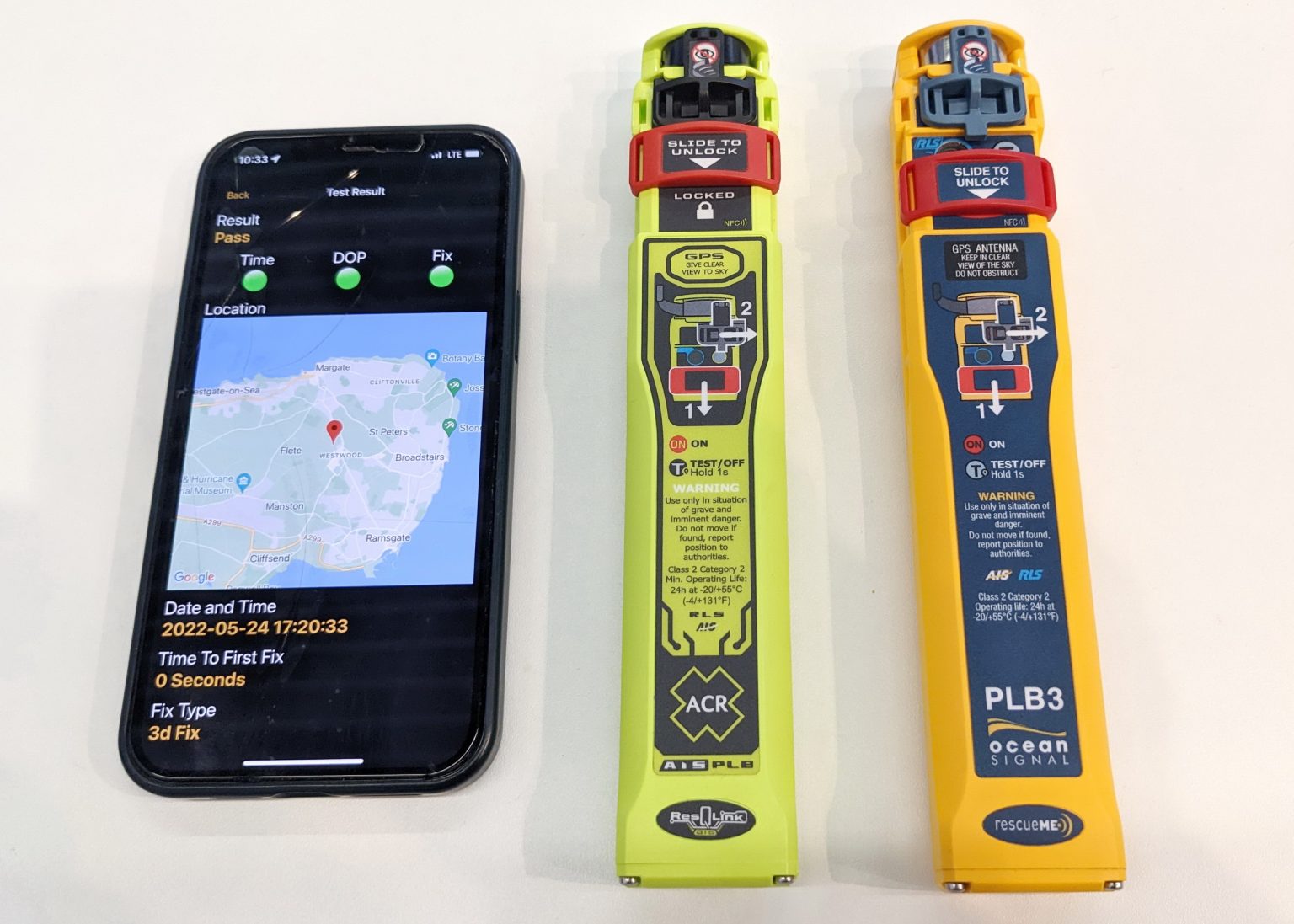 ACR and Ocean Signal add AIS to Personal Locator Beacons, with cherries ...