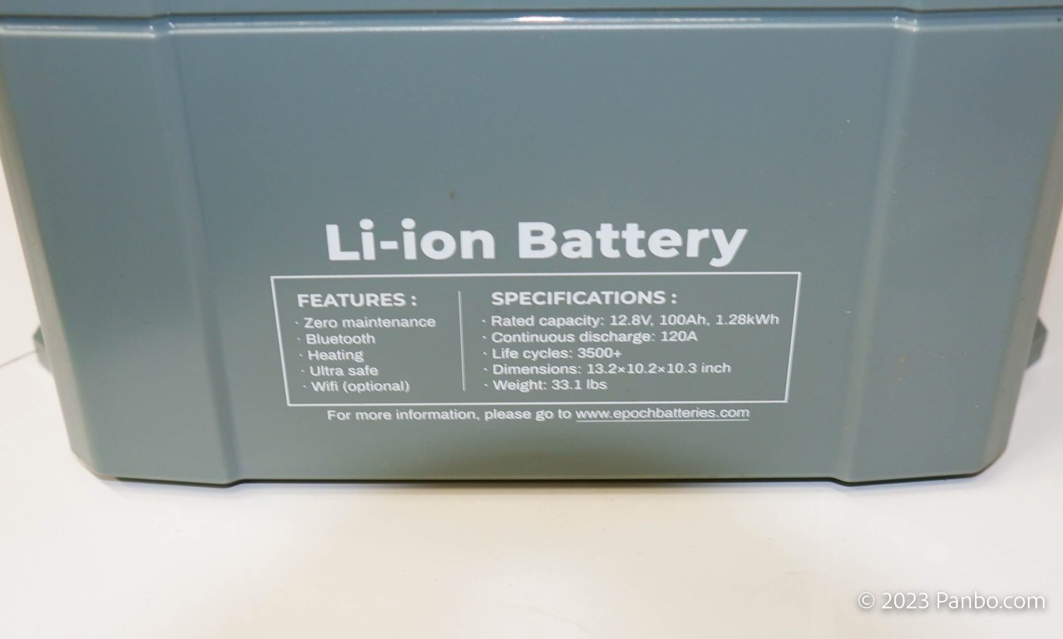 Epoch Batteries, elegant drop-in LiFePO4 - Panbo