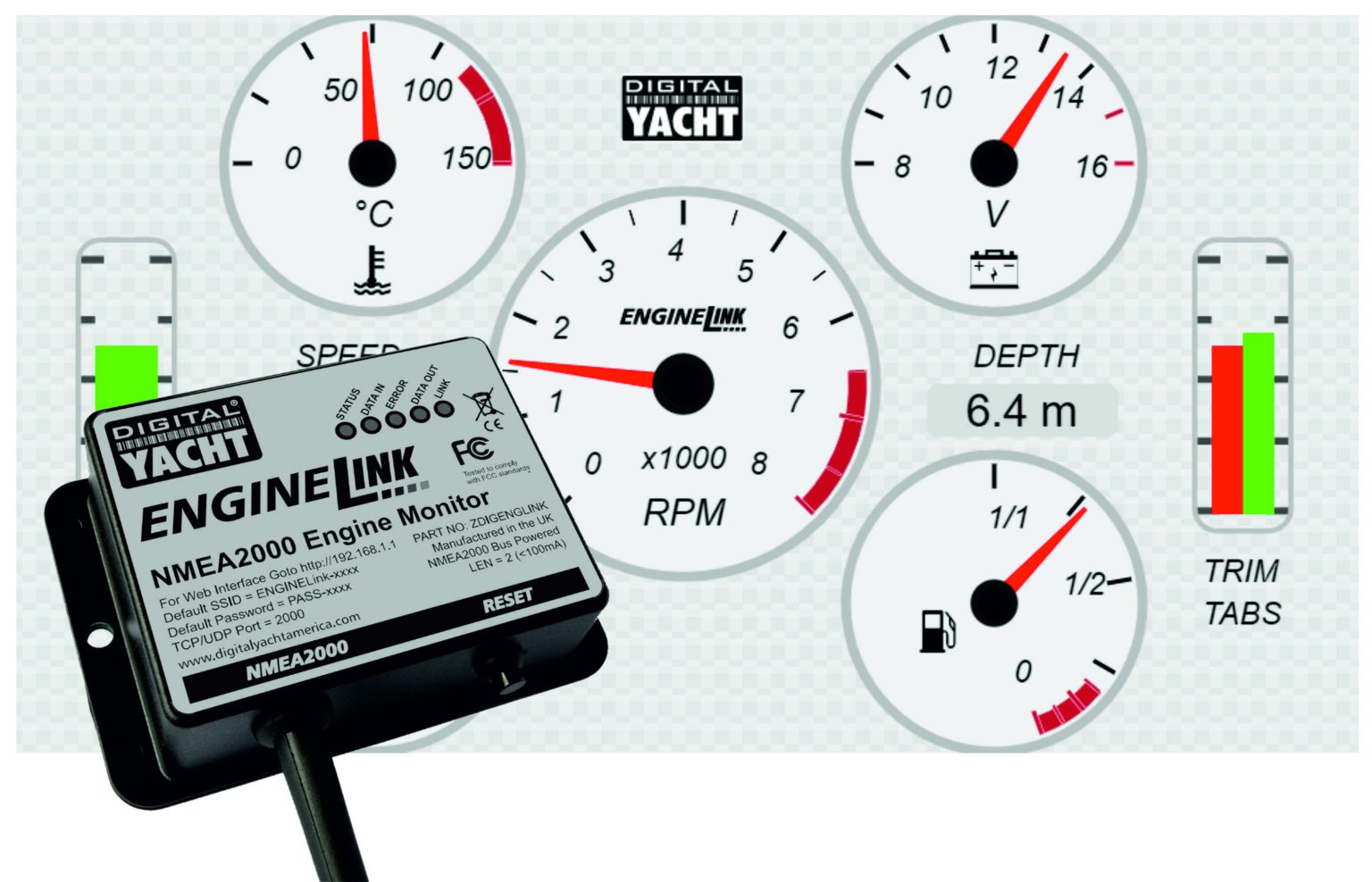 Digital Yacht America launch ENGINELink NMEA 2000 gateway at Miami 2023 ...