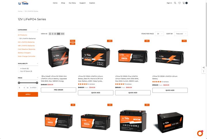 Li Time LiFePO4, no frills, serious value - Panbo