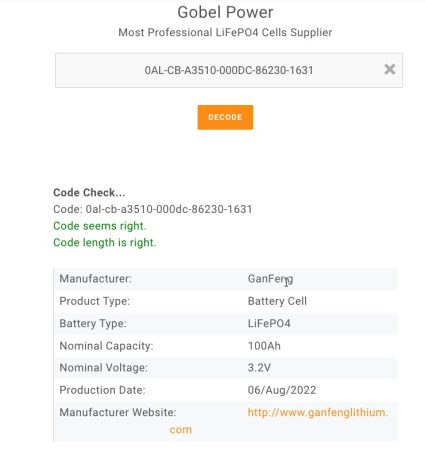 Li Time LiFePO4, no frills, serious value - Panbo