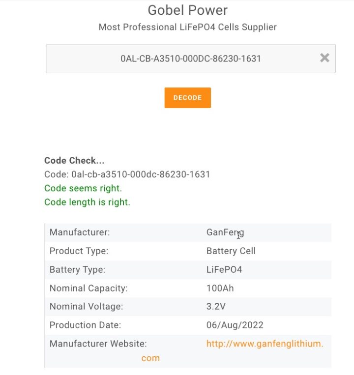 Li Time LiFePO4, no frills, serious value - Panbo