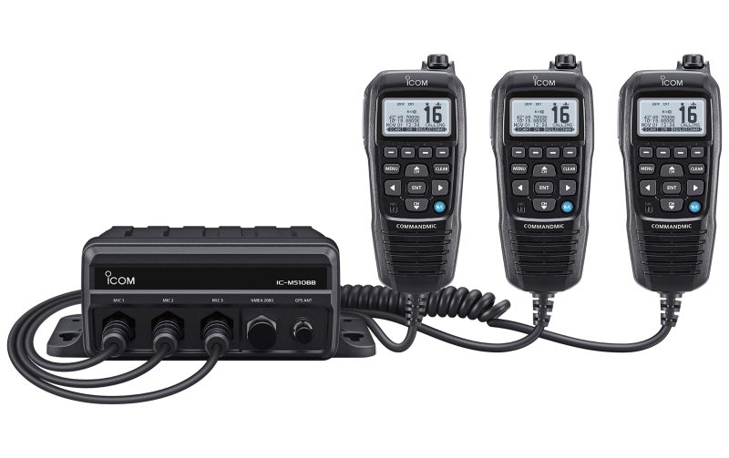 Icom's New M510BB and M410BB Black Box VHF Marine Radios - Panbo