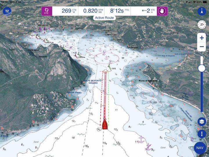 TZ iBoat version 3 released - Panbo