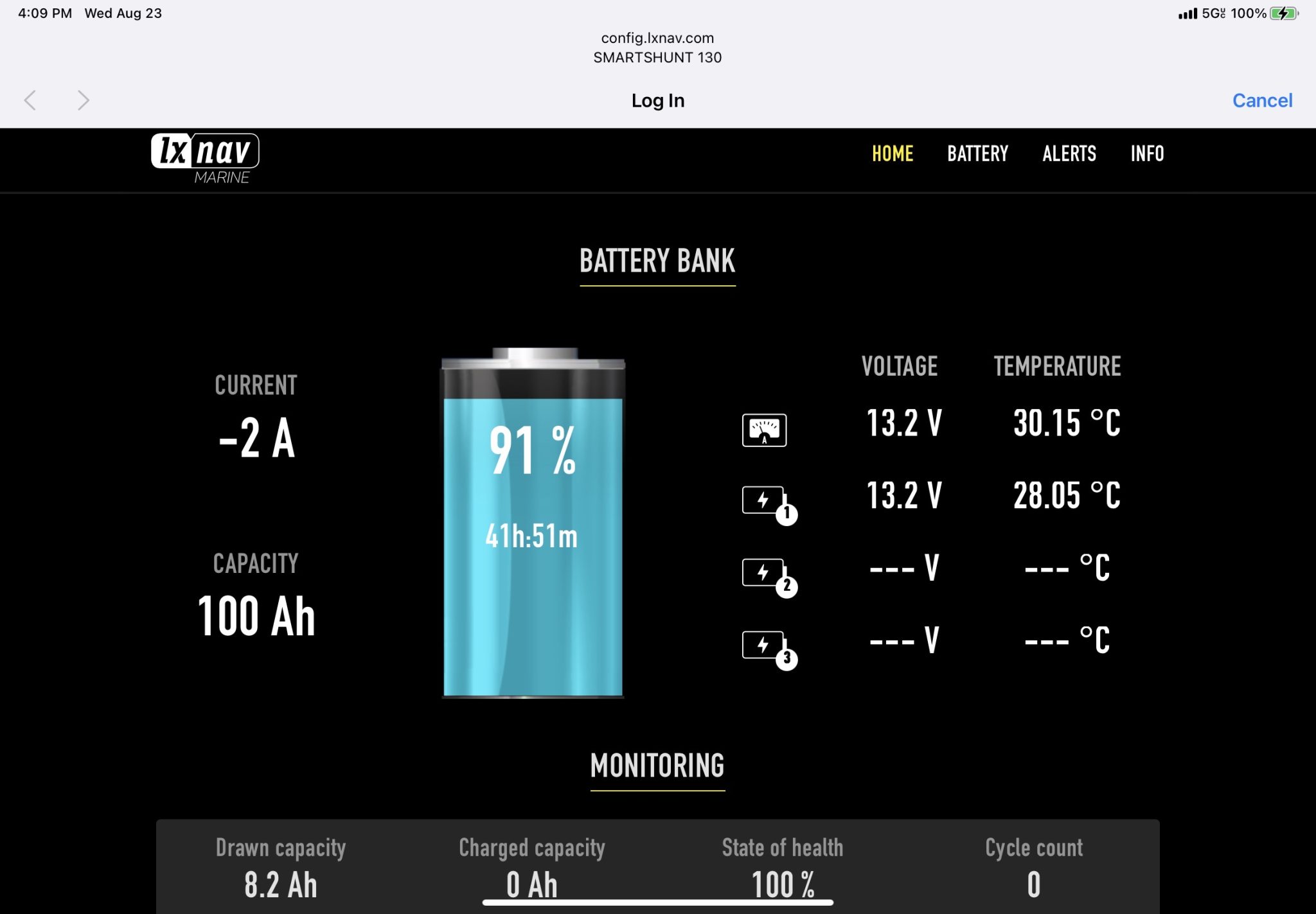 LXNav SmartShunt, WiFi and NMEA 2000 battery monitoring - Panbo
