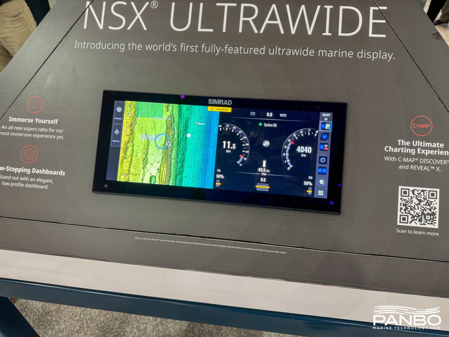 MIBS 2024: Simrad NSX ULTRAWIDE - Panbo